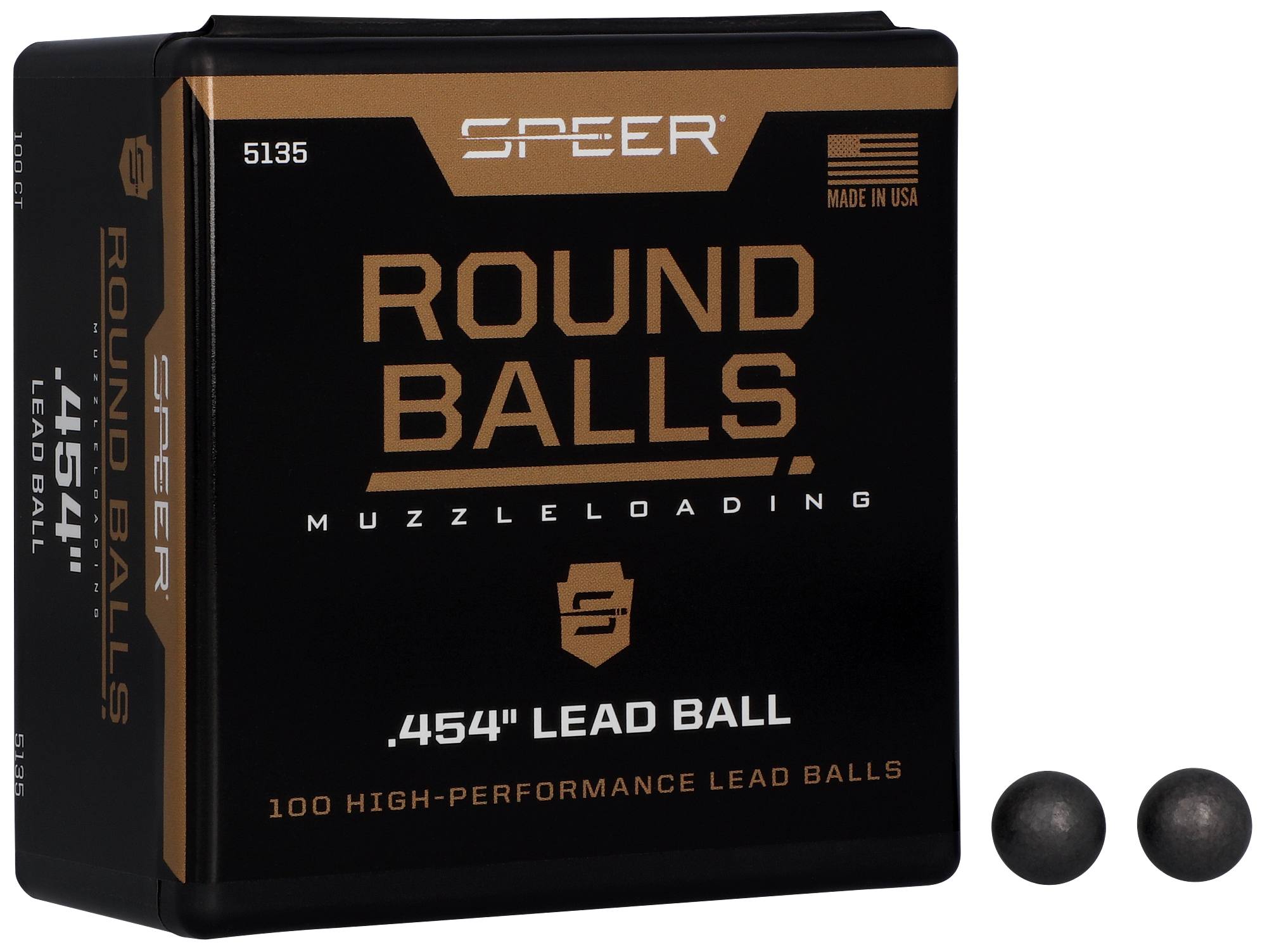 Buy Lead Round Ball .454 Ammo 140 | 5135