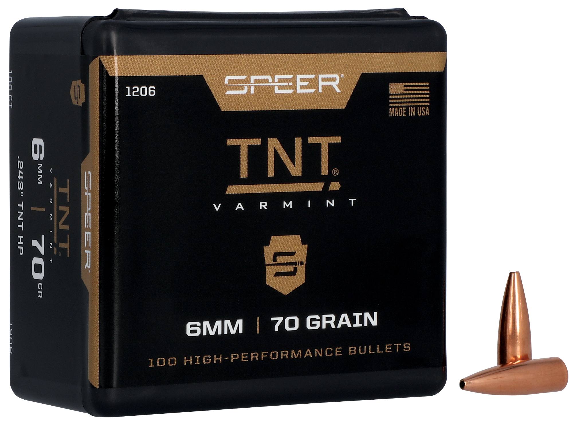 Shop TNT Bullet .243 Ammo 70 | 1206