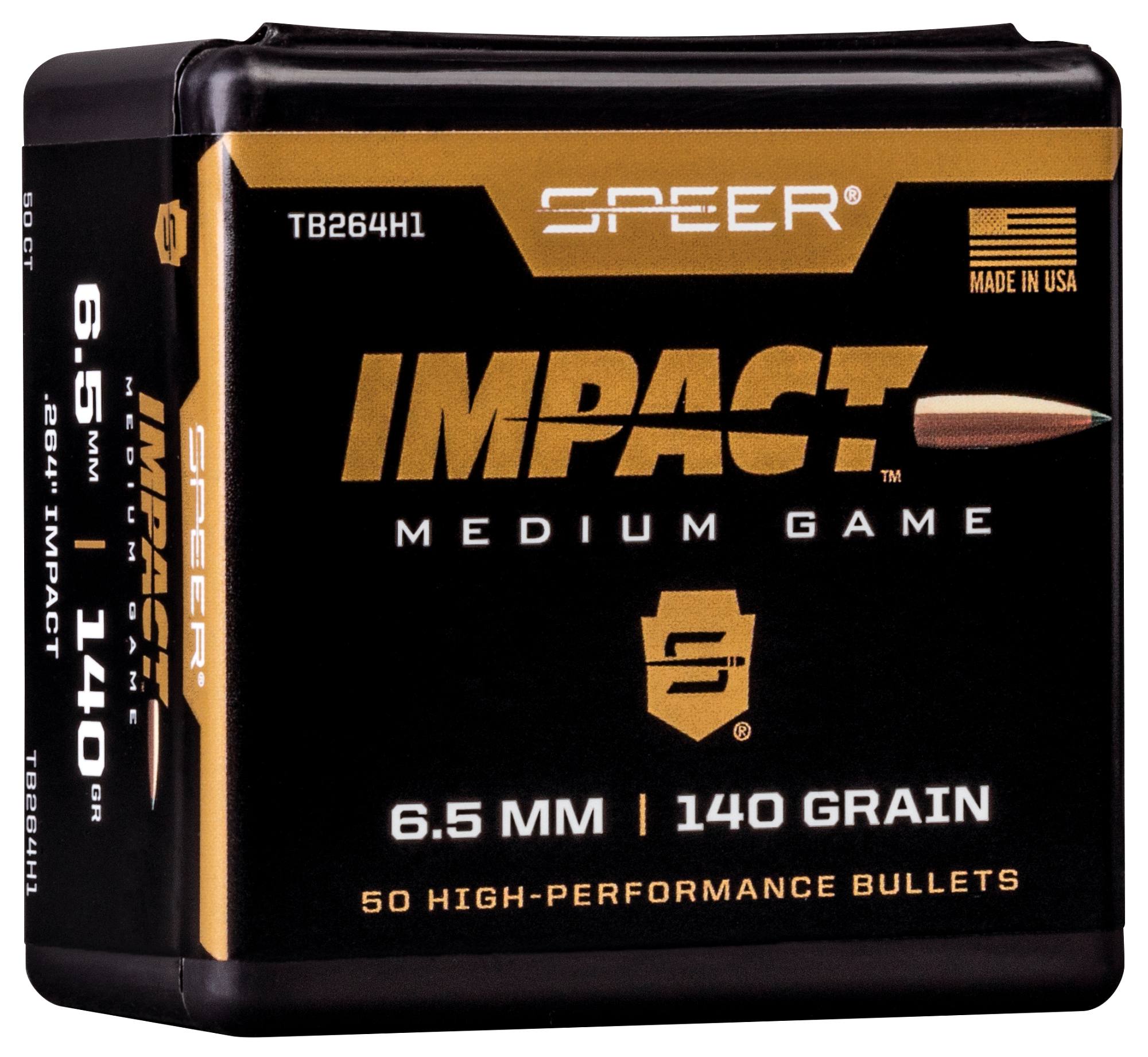 Shop Impact Bullet .264 Ammo 140 | TB264H1