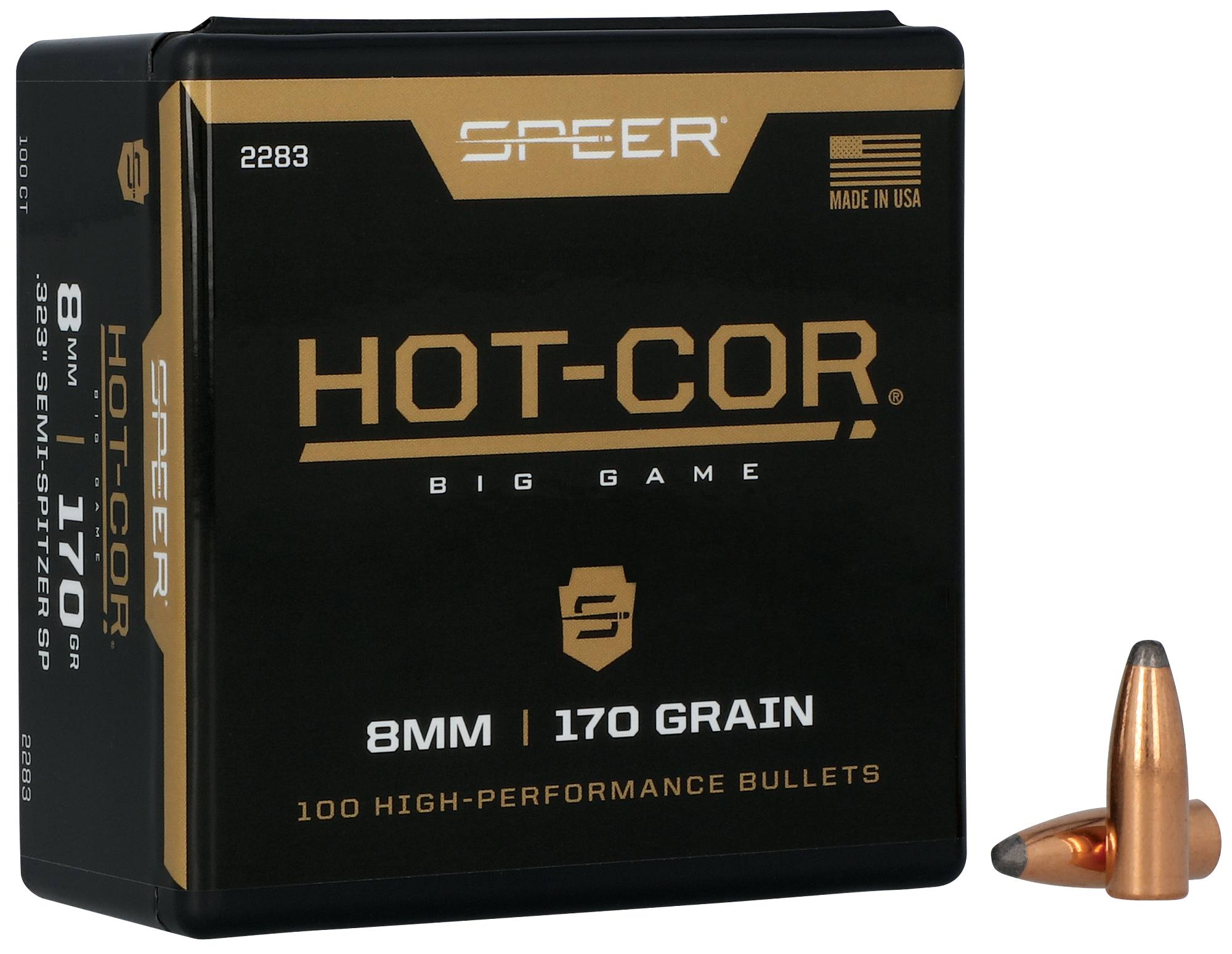Buy Hot-Cor Rifle Bullet .323 Ammo 170 | 2283